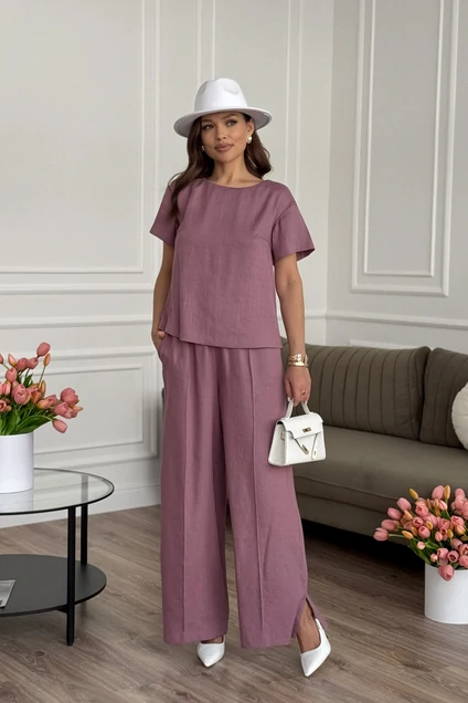 *Костюм брючный 2090 клевер DilanaVIP купить в интернет магазине Велесмода